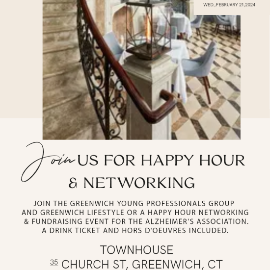 Happy Hour Networking at Townhouse - Greenwich YPG